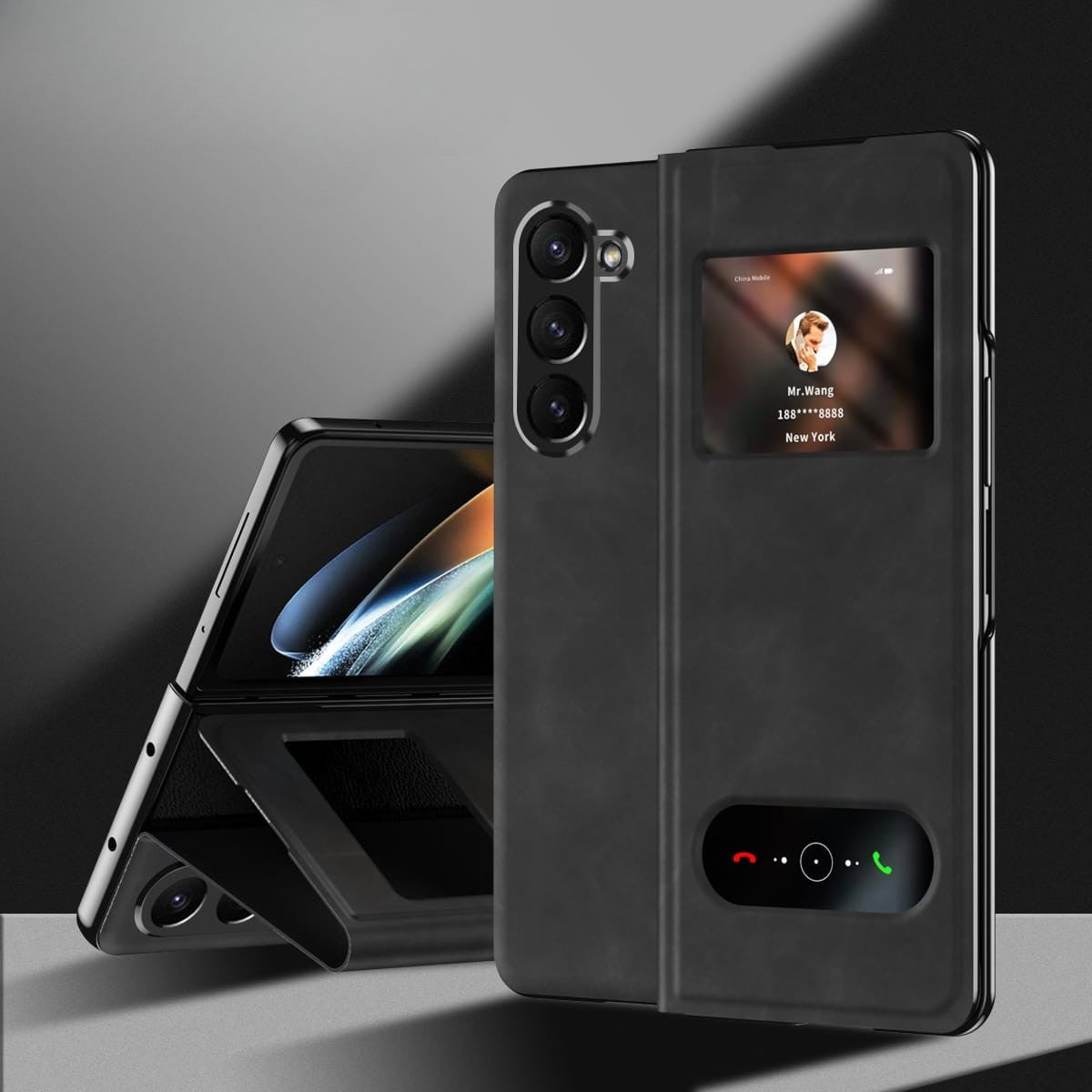 Premium Leather - Samsung Z Fold 4 / Fold 5 / Fold 6 / Fold 7 Covers ...